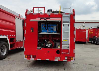 China 189HP 4x2 Drive 3500L Water and Foam Fire Fighting Truck with US Pump and Monitor for sale