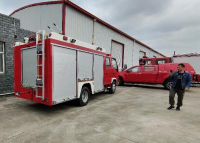 China 189hp Power 110Km/H Foam Fire Truck With Rustproof Plate for sale