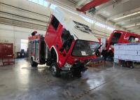 China 16000L Water 6000L Foam Rescue Fire Truck With 6 Seats for sale