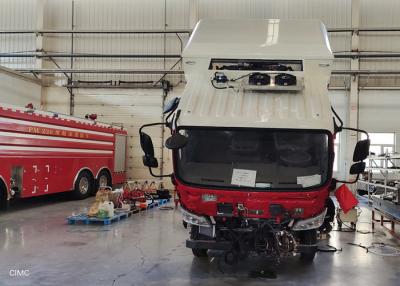 China 4x2 Drive 309kw 1800L Water Class B Foam Fire Trucks for sale