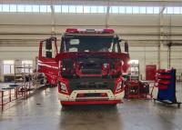 China Q235A Water Foam Fire Service Truck 20490Kg Max Load for sale