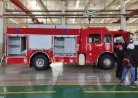 China 6 Seats 4x2 Drive Rescue Foam Fire Truck With Two Years Warranty Period for sale