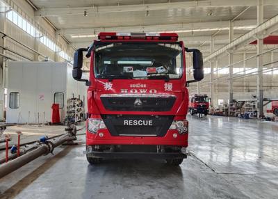 China CIMC 6x4 Drive Foam Pumper Water Tanker Fire Trucks with 65m Discharge Range for sale