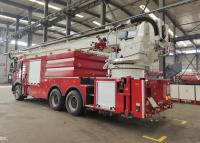 China 6 Seats 6×4 Driving Water Tower Fire Truck with 300L Fuel tank for sale