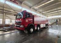 China 15270kg 6x4 Drive Pumper Water Tanker Fire Truck with 22m Turning Diameter for sale