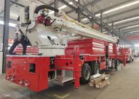 China 3000L Water 2000L Foam Water Tower Fire Truck Arocs 3345 Two Section Boom for sale