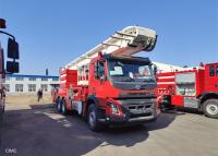 China 6x4 Drive 32 Meter Aerial ladder Fire Truck Carrying 2000L Water 1500L Foam for sale