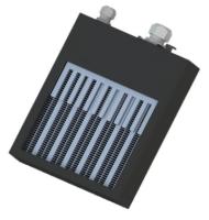 China Hv Ptc Air Heater  5-5kW DC 870V With Relay And Current Fuse for sale