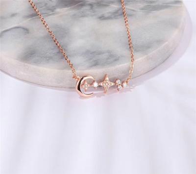 China 925 Sterling Silver Necklace for Women Personality Pattern Design Hot Jewelry 18 Inch for sale