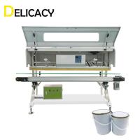 China Food Beverage Tin Can Making Machine For Welding Seam Induction Drying for sale