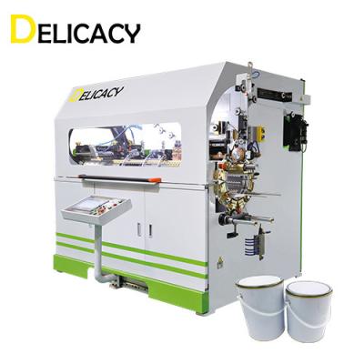 China Tinplate Up Sucking Automatic Can Welding Machine For Paint Can Chemical Can for sale