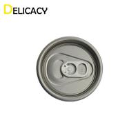 China 52mm Metal Can Lids , 202 Aluminium Easy Open Ends For Beverage Soft Drink Food for sale