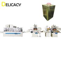 China 20CPM Automatic Tin Can Production Line , Big Square Tin Making Machine CE Certified for sale