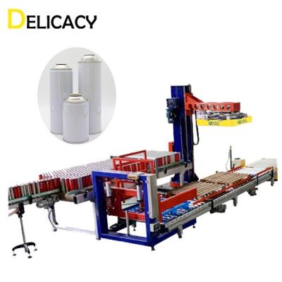 China 380Volt 50HZ Aerosol Can Making Machine , Full Auto Empty Can Palletizer for sale