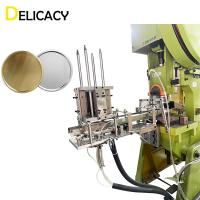 China Automatic Tin Box Making Machine For Round Disc Feeding 50CPM 70CPM Speed for sale