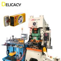 China Automatic Strip Feeding Metal Can Making Machine For Mint Tin Body Making for sale