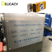 China Automatic Strip Feeding Metal Can Making Machine For Mint Tin Body Making for sale