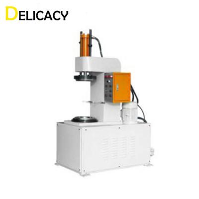 China 380V 50HZ Tin Can Making Machine , Pre Curling Hydraulic Flanging Machine for sale