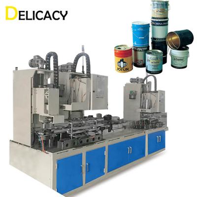China Automatic 25 Liter Tin Container Making Machine 40cpm For Pail Making for sale