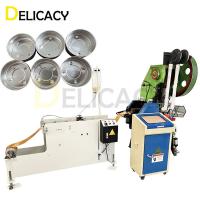 China 250mm Metal Can Making Machine Automatic Aluminium Foil Cap Making Line for sale