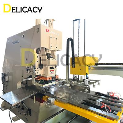 China High Precision 25T Deep Throat Press For Bottom Blanking Operation Tin Can Making Machine for sale