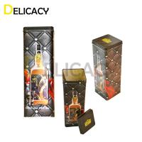 China Can Closure Seaming Machine For Whiskey Packing Tin Box Rectangular Wine Tin Box Barley Bree Tin Can for sale