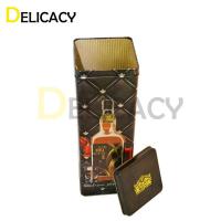 China Can Closure Seaming Machine For Whiskey Packing Tin Box Rectangular Wine Tin Box Barley Bree Tin Can for sale
