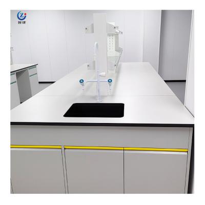 China 2 Shelves Grey Lab Tables Work Benches With Customized Length X 750x850mm for sale