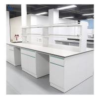 China 2 Shelves Lab Tables Work Benches With Load Capacity 200-250 Kg For Educational Labs for sale