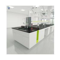China Anti Corrosion Lab Wall Bench Central Laboratory Island Table ISO Certified for sale