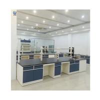 China Anti Corrosion Lab Wall Bench Central Laboratory Island Table ISO Certified for sale