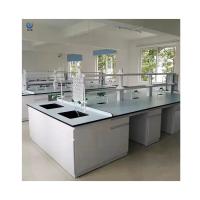 China Anti Corrosion Lab Wall Bench Central Laboratory Island Table ISO Certified for sale