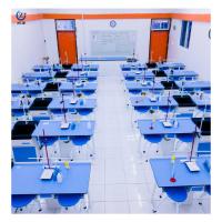 China Chemistry Biology Physics Student Lab Furniture Anti Alkali Ergonomic Classroom for sale