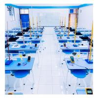China Chemistry Biology Physics Student Lab Furniture Anti Alkali Ergonomic Classroom for sale