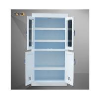 China PP Corrosive Chemical Cabinet , Fireproof Powder Coated Lab Storage Cabinet for sale