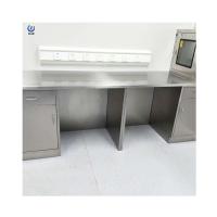 China Acid Resistant Biology Laboratory Furniture , W750mm Stainless Lab Work Benches for sale