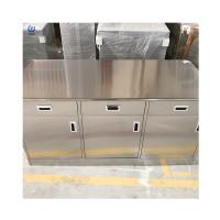 China Acid Resistant Biology Laboratory Furniture , W750mm Stainless Lab Work Benches for sale