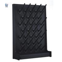 China Anti Slip Lab Peg Board Laboratory Drying Rack With 10cm Spaced Drip Holes for sale