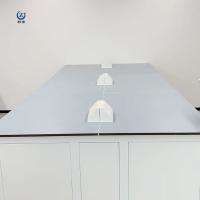 China 2 Shelves Hospital Lab Furniture 90cm Anti Chemicals Biology Bench ISO Certified for sale