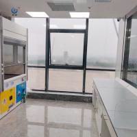 China Functional Lab Workstation Bench , 85cm Laboratory Island Bench For Testing for sale