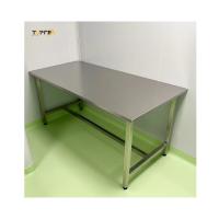 China Firm Structure Lab Work Benches , Anti Alkali Stainless Lab Bench Table for sale