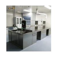China Polished Stainless Lab Table , W750mm Anti Rust Chemistry Lab Working Table for sale