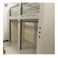 China Corrosion Resistant Steel Fume Hood Low Noise Level Phenolic Resin Table Top for sale