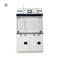 China Stainless Steel Ductless Fume Hood Auto Shut Off Alkali Proof Cupboard for sale