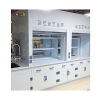 China Alkali Proof PP Fume Hood Lab Ventilation Cupboard Integrated Structure for sale