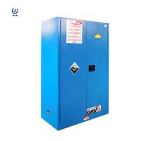 China 12 Gallon Acid Storage Cabinet Chemical Safety Cupboard With Double Door for sale