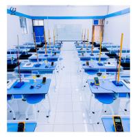 China School Chemistry Lab Furniture Corrosion Resistant Table Workstation for sale