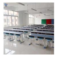 China Aluminum Plastic Chemistry Lab Benches Polishing Ergonomic Working Table for sale