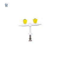 China Copper Laboratory Gas Taps And Fittings 90° PP Outlet Mouth Safety for sale
