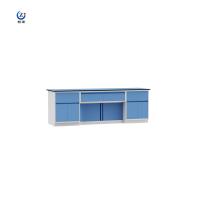 China Modern Physics Lab Furniture Metal Laboratory Table Anti Corrosion for sale